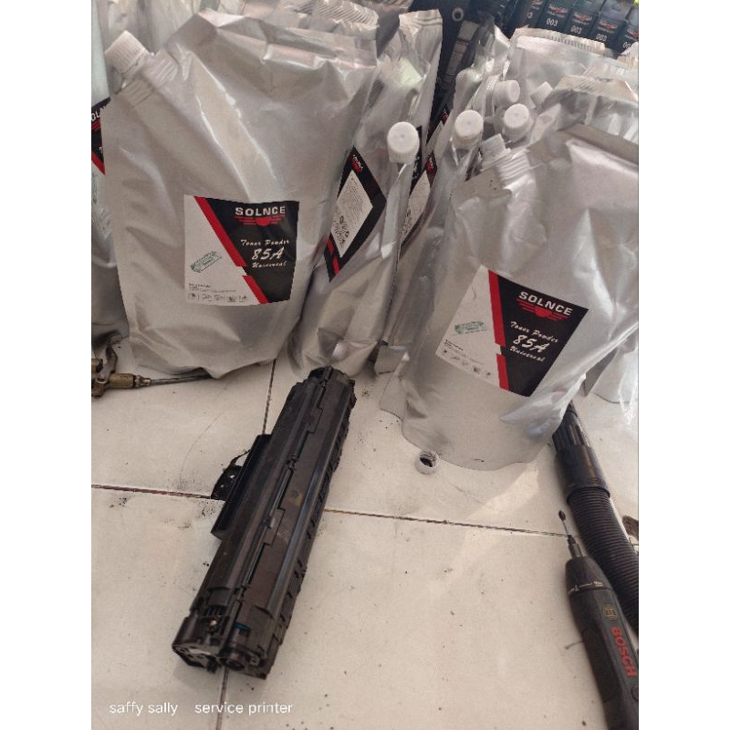Jual toner solnce hp 85a 35a 79a 76a dll | Shopee Indonesia