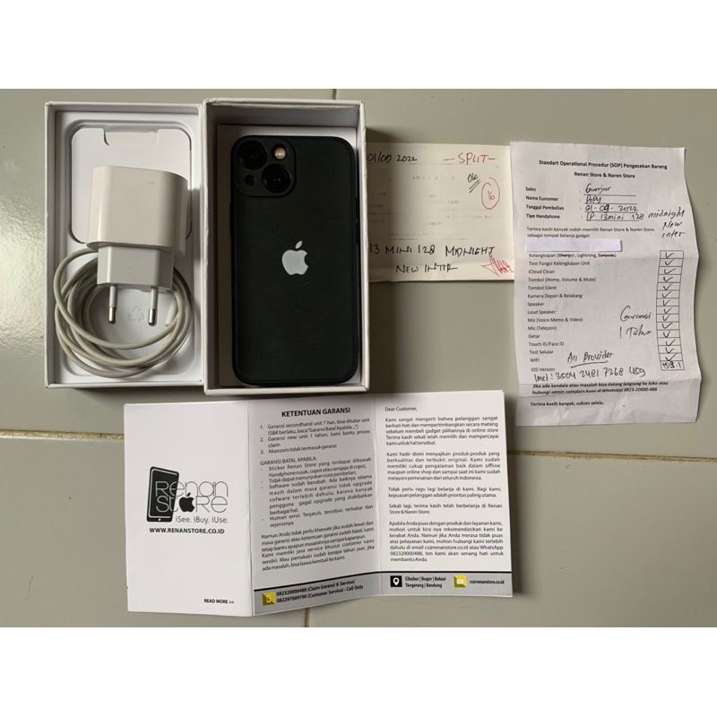 Jual iphone 13 Mini 128gb ex inter (Nego boleh) | Shopee Indonesia
