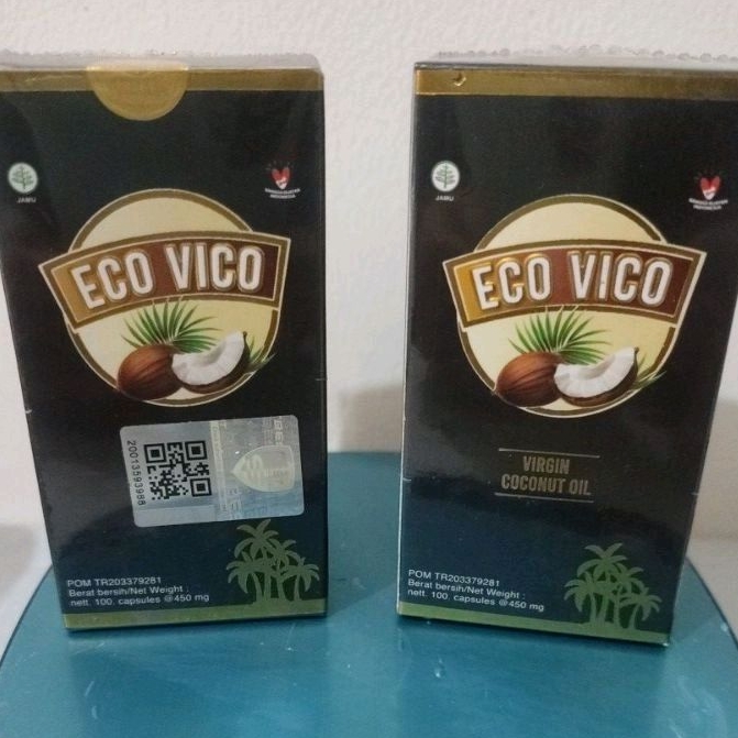 Jual Eco Vico Coconut kapsul 450mg | Shopee Indonesia