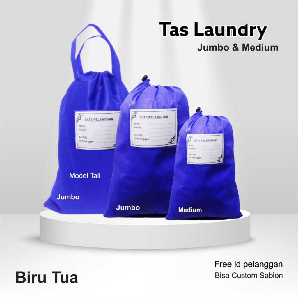 Jual Tas Laundry Jumbo - Laundry Bag - Tas Laundry Non Wooven - Tas ...