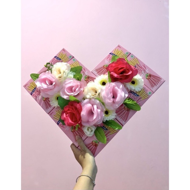 Jual Pocky Love Bunga Bucket Buket Wisuda | Shopee Indonesia