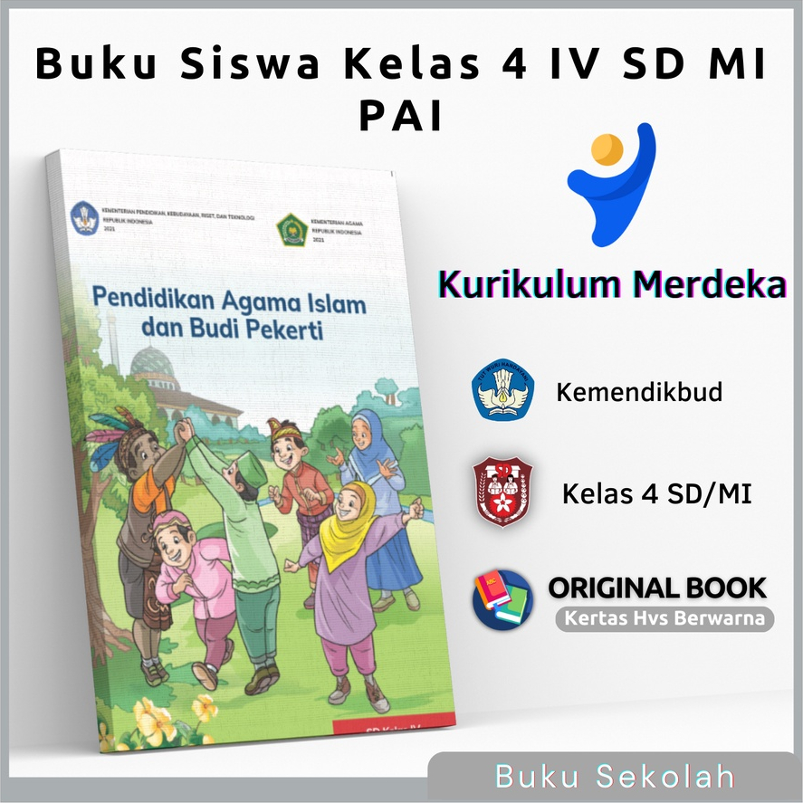 Jual Buku Paket Siswa Pelajaran Kelas 4 IV SD MI Pendidikan Agama Islam Dan Budi Pekerti ...