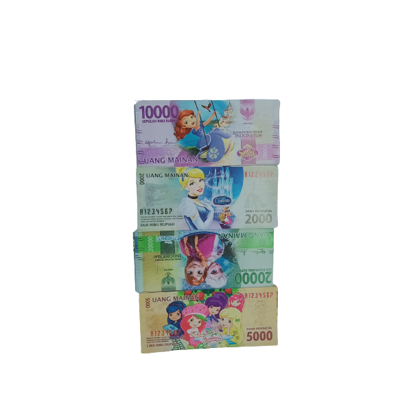 Jual 30 LEMBAR MONEY TOYS KARAKTER KARTUN || UANG MAINAN GAMBAR ...