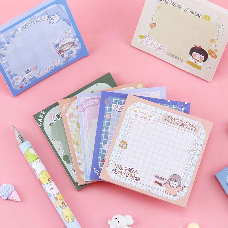 Jual 1100S Delunashop N-06 Sticky notes bunny Memo note happy bunny ... Jual 1100S Delunashop N-06 Sticky notes bunny Memo note happy bunny ...