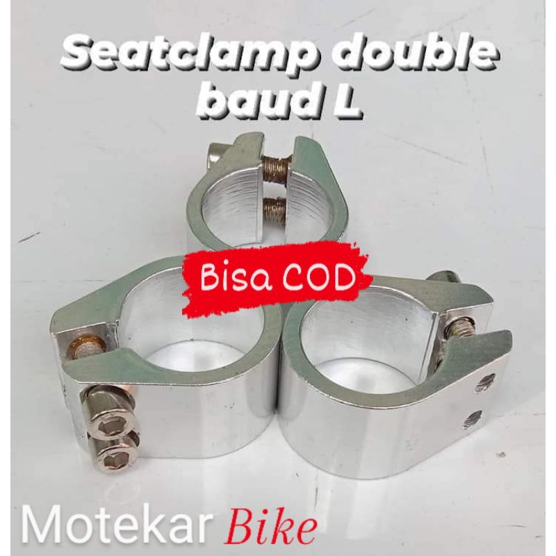 Jual Seatclamp double baud L | Shopee Indonesia