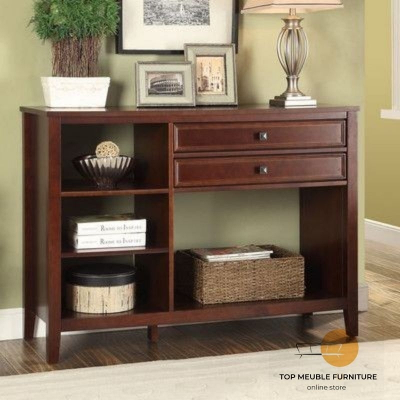 Jual Meja kabinet minimalis 2 laci 2 rak | Shopee Indonesia