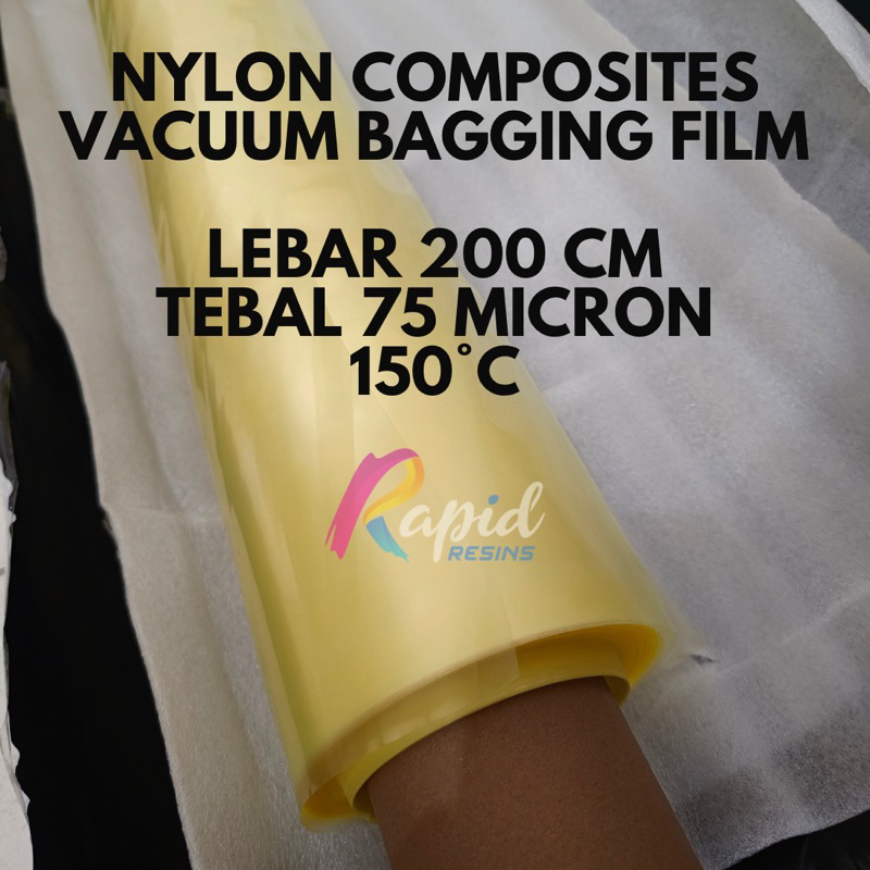 Jual Plastik Composites Nylon Vacuum Vakum Infus Resin Infusion Bagging ...