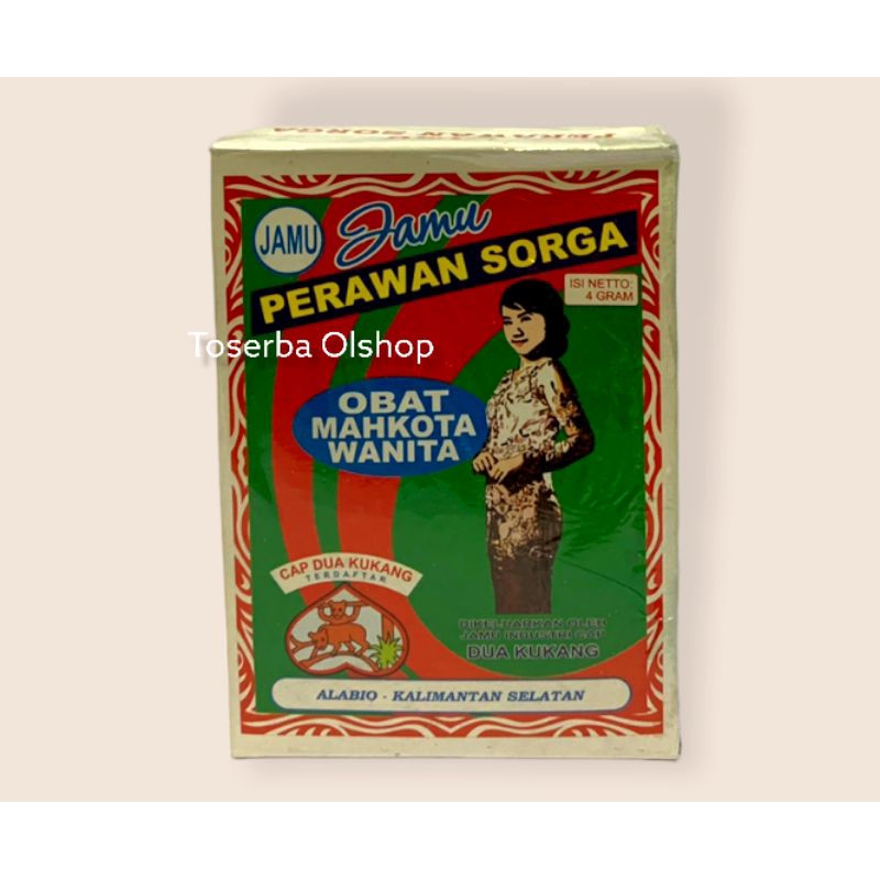 Jual jamu perawan sorga (1box 12 bungkus) | Shopee Indonesia