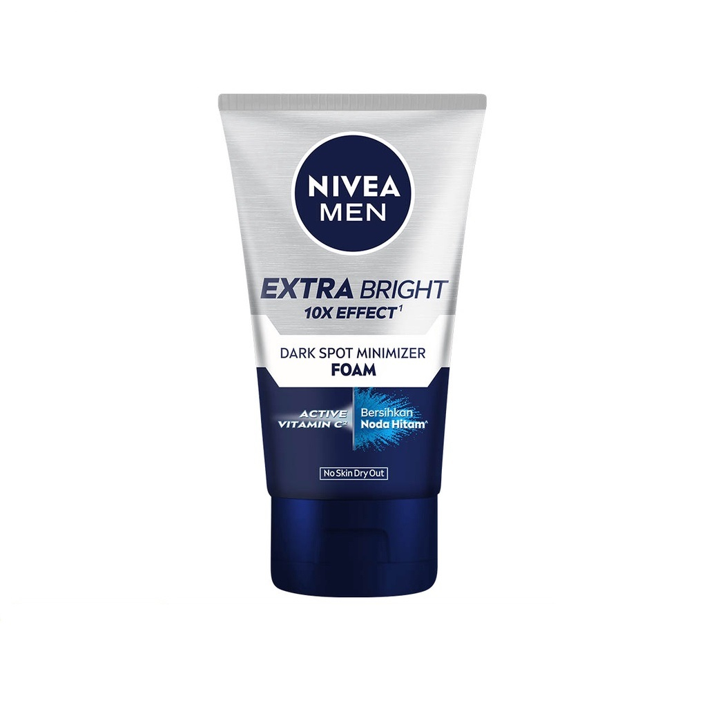 Jual NIVEA MEN Facial Foam Extra Bright Dark Spot Minimizer 50ml ...