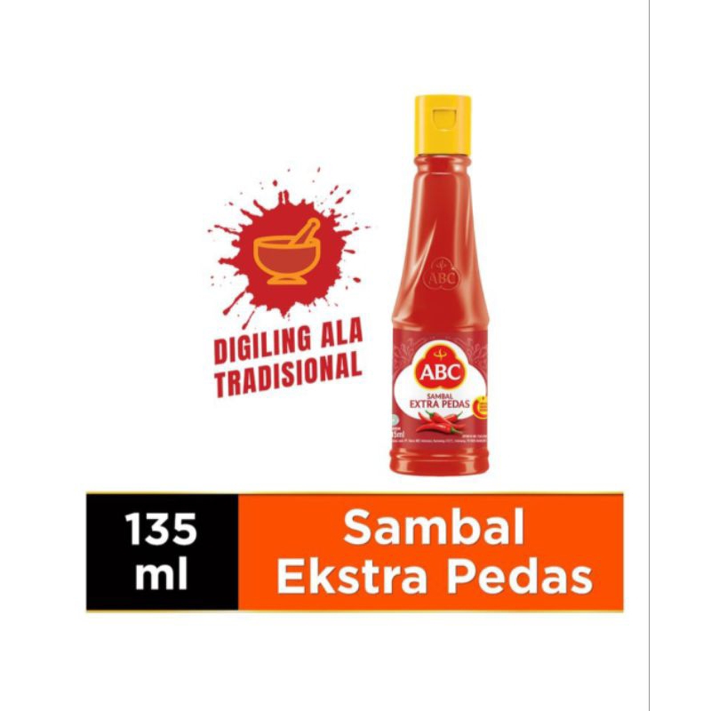 Jual ABC SAOS SAMBAL | Kemasan Botol 135ml | TERMURAH | Shopee Indonesia