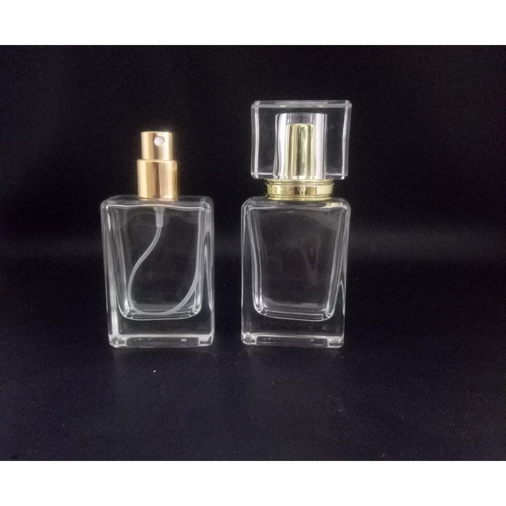 Jual Botol Parfum kosong V32646 easy pump gold cap VCC102 eceram ...