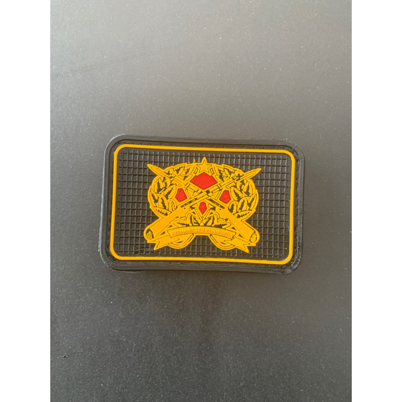 Jual Rubber Patch Velcro / Emblem Karet / Perekat Karet TNI AD AL AU ...