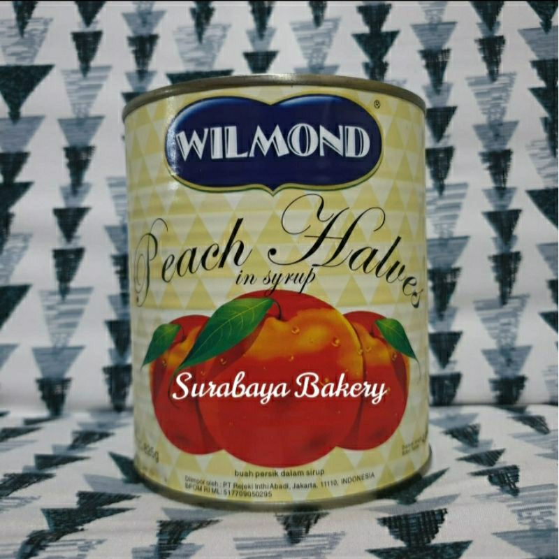 Jual Peach Halves Willmond RRC 825Gr | Shopee Indonesia