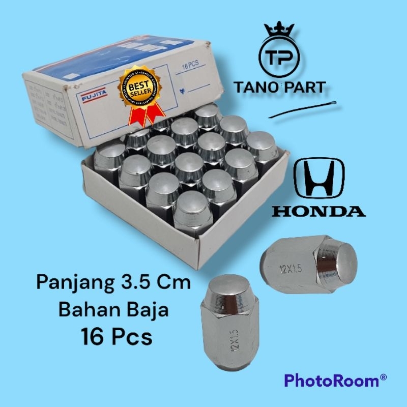 Jual Mur Roda Baut Lugnut Racing Mobil Honda BRIO JAZZ Bahan Baja ...