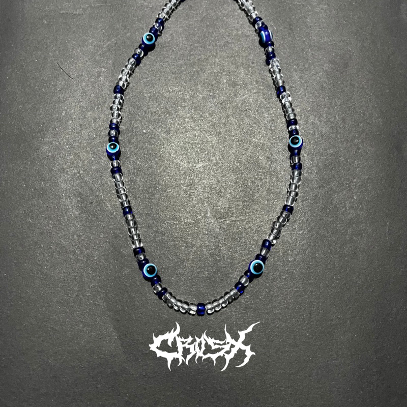 Jual KALUNG SMILEY NECKLACE / PEARL CHAIN NECKLACE / MULTILAYER PENDANT ...