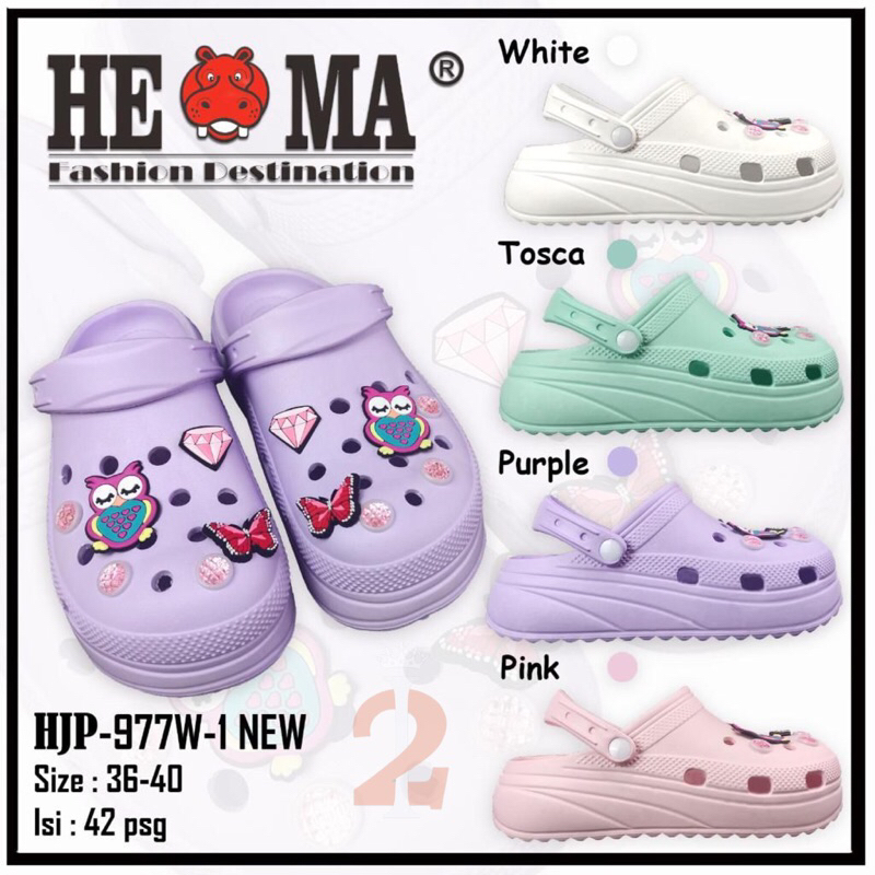 Jual SANDAL WANITA / SANDAL BAIM / SANDAL FUJI CEMEN OWL 977 | Shopee ...