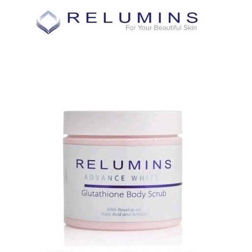 Jual Relumins Advanced White Glutathione Body Scrub 400ml | Shopee ...