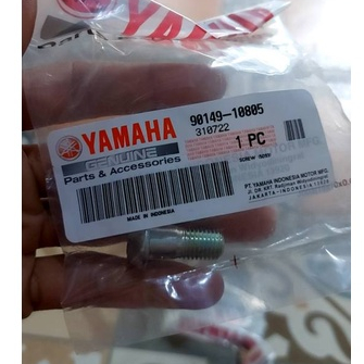 Jual Baut Kaliper Rem Depan Yamaha Mio M3 S Z Soul GT Fino XRIDE NMAX Aerox 90149-10805 | Shopee ...