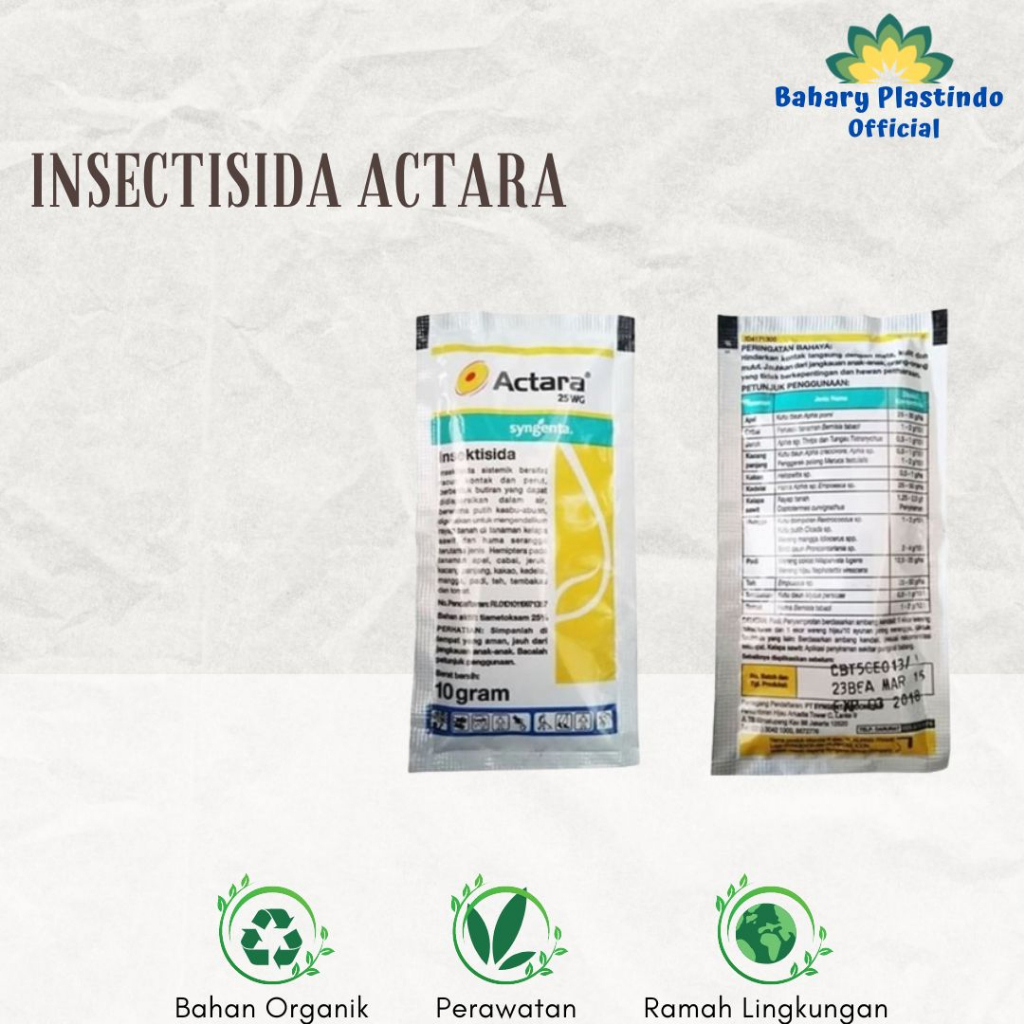 Jual Obat Pertanian Pembunuh Serangga Insektisida Actara 25 WG | Shopee ...