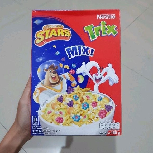 Jual Nestle Honey Star Trix Mix sereal cereal 150gr | Shopee Indonesia