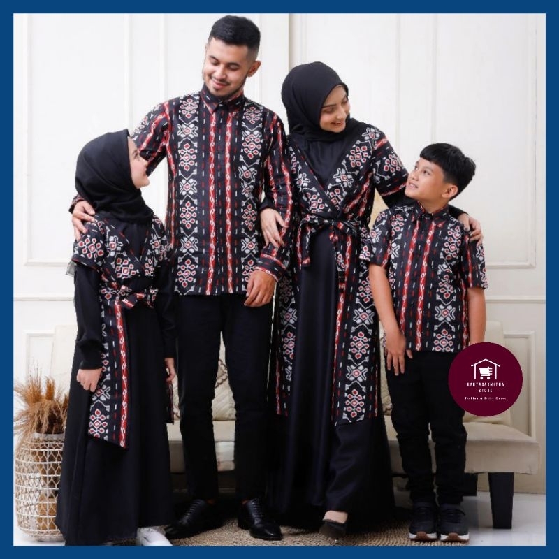 Jual Seragam Keluarga Lebaran | Couple Family Batik | Baju Anak Couple ...