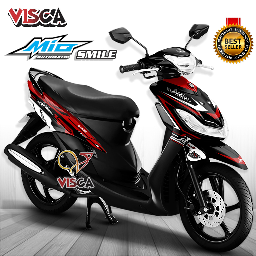 Jual Decal Mio Smile Full Body Stiker Mio Smile Full Body Striping Mio ...