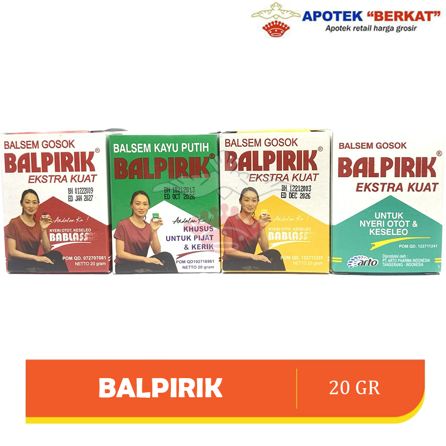 Jual BALSEM BALPIRIK / NYERI OTOT DAN SENDI | Shopee Indonesia