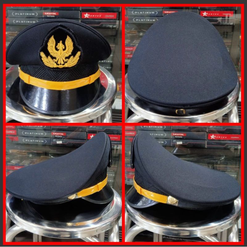 Jual TOPI PET C O PILOT /TOPI PET ASISTEN PILOT | Shopee Indonesia