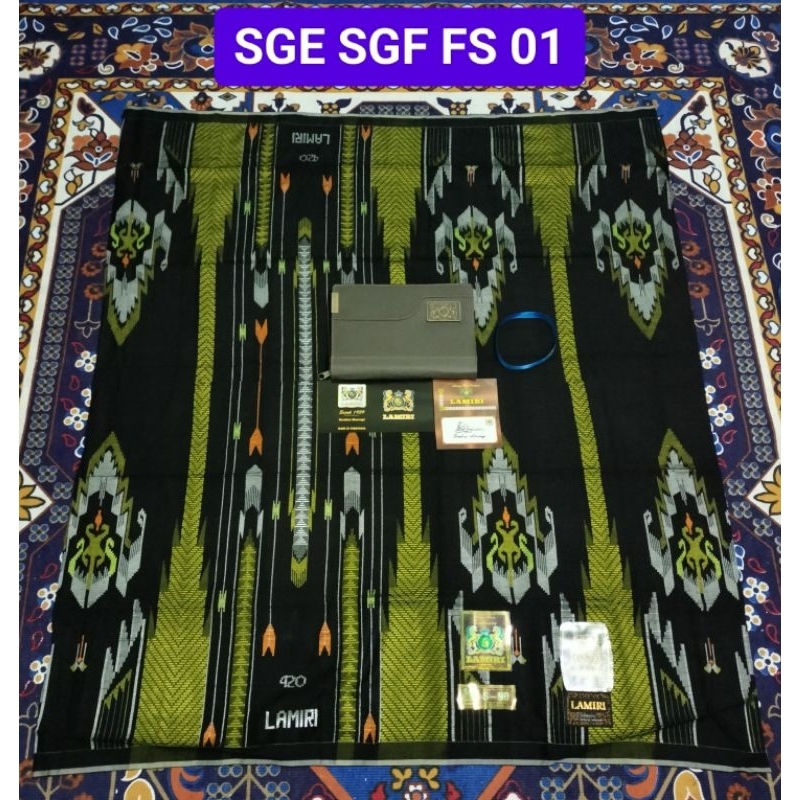 Jual SARUNG LAMIRI MOTIF SGE SGF FULL SUTRA SETARA DENGAN MOTIF ...