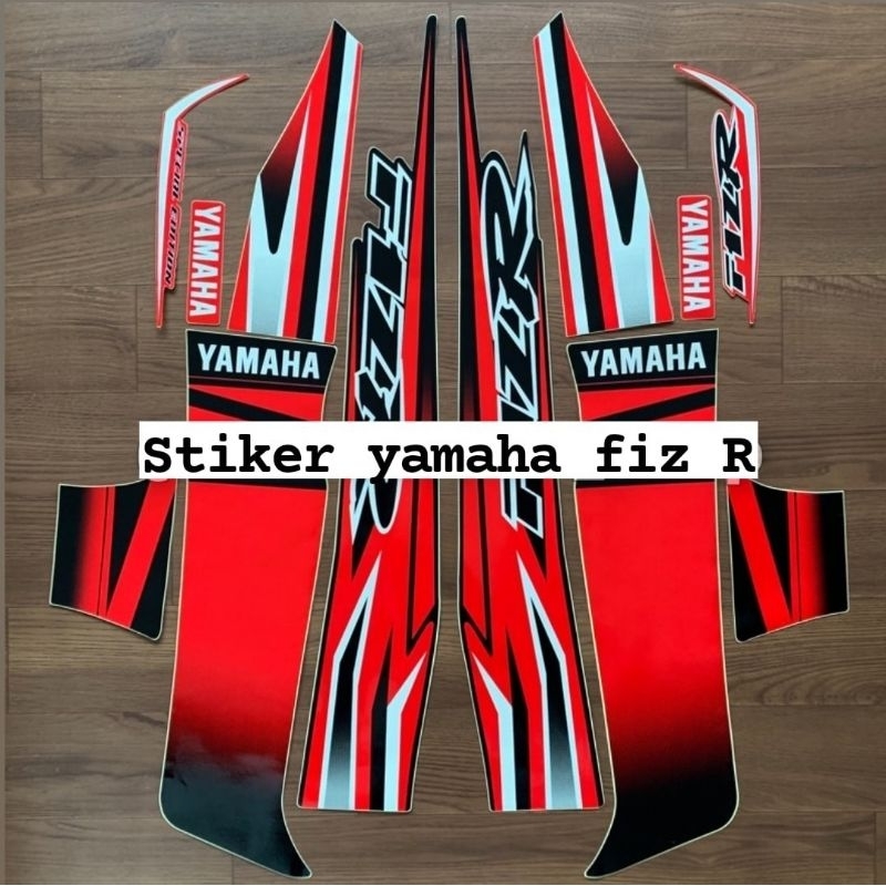 Jual Striping Stiker List Polet Body Yamaha fiz R Limited Edition Warna ...