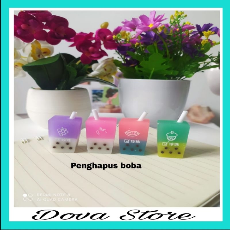 Jual Penghapus boba penghapus warna random bentuk boba | Shopee Indonesia