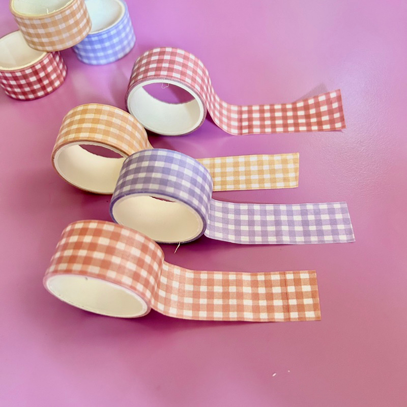 Jual Washi tape selotip kertas aesthetic premium super cute | Shopee ...