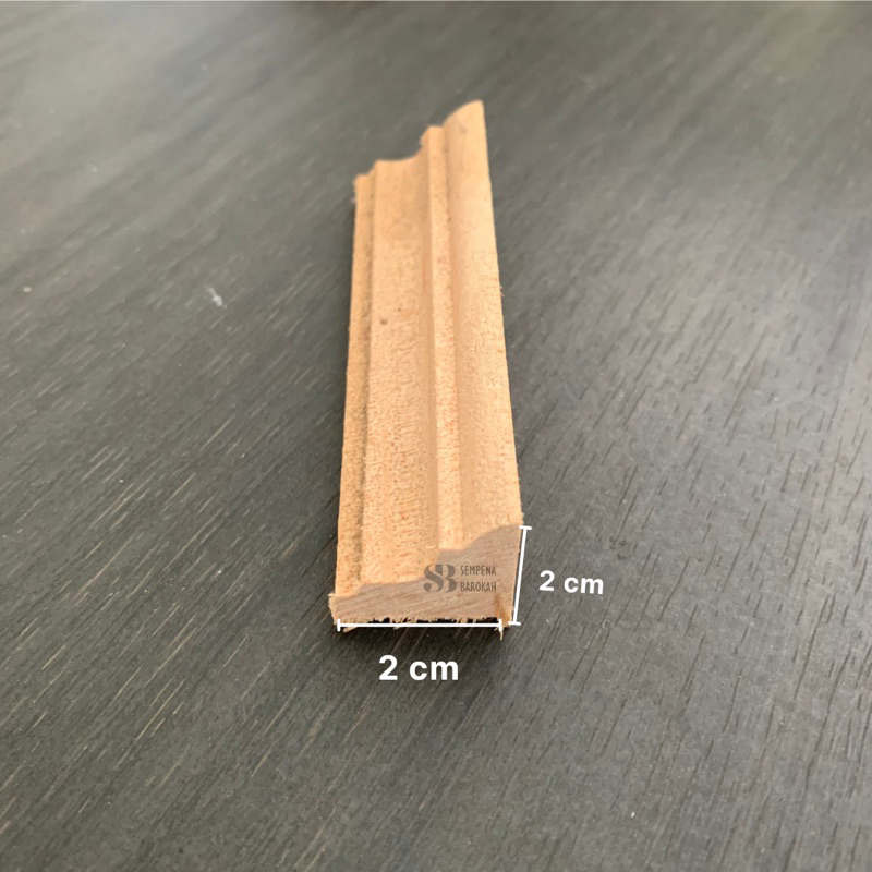 Jual Lis Profil Plafond Kayu Model Siku | Shopee Indonesia