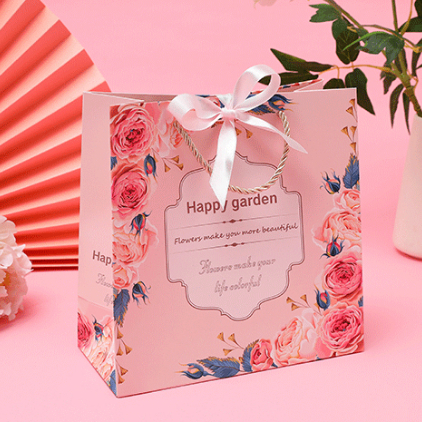 Jual Paper Bag Happy Garden Dengan Pita - Tas Karton - Tote Bag ...