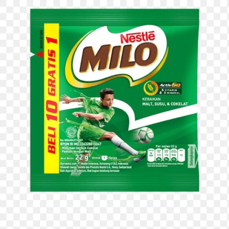 Jual Milo Active Go Sachet 10 pcs Nestle Susu Coklat | Shopee Indonesia
