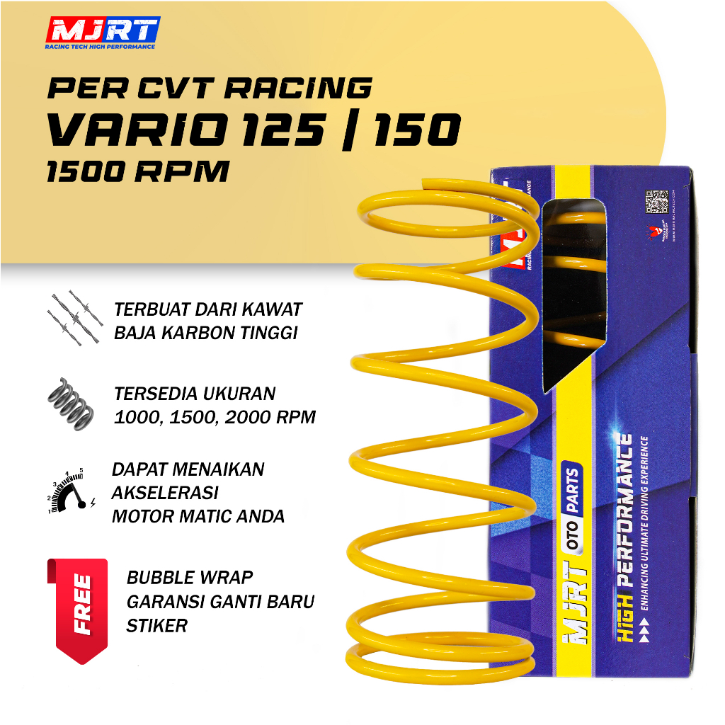 Jual PER CVT 1500 RPM VARIO 125 LED VARIO 150 LED GENIO PCX LOKAL MJRT ...