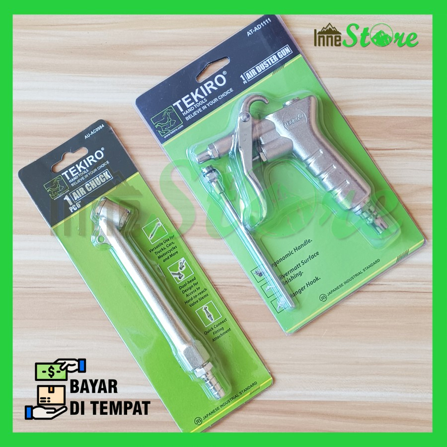 Jual AIR DUSTER GUN DG1 - 3 + AUR CHUCK 6" ISI ANGIN KECIL | Shopee ...
