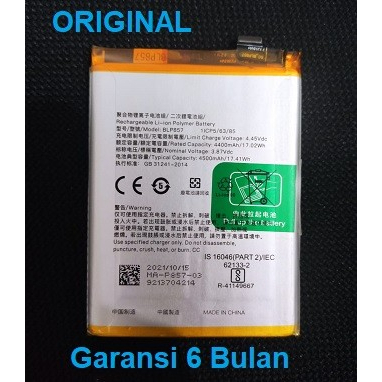 Jual Battery Batre realme Q3 Pro X7 Max BLP857 Original | Shopee Indonesia