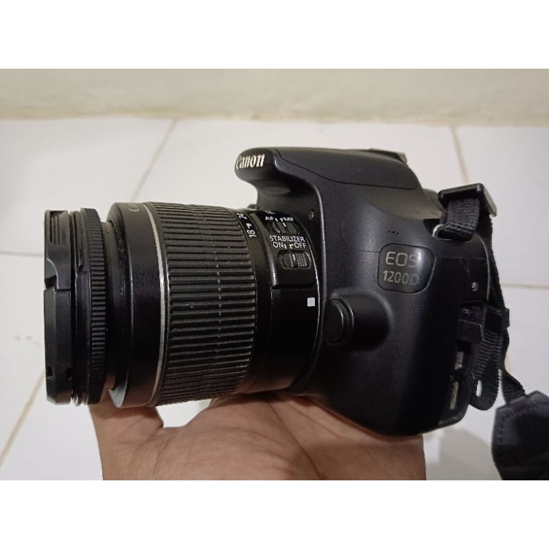 Jual canon eos 1200d kit 18-55mm is bebas vignet | Shopee Indonesia