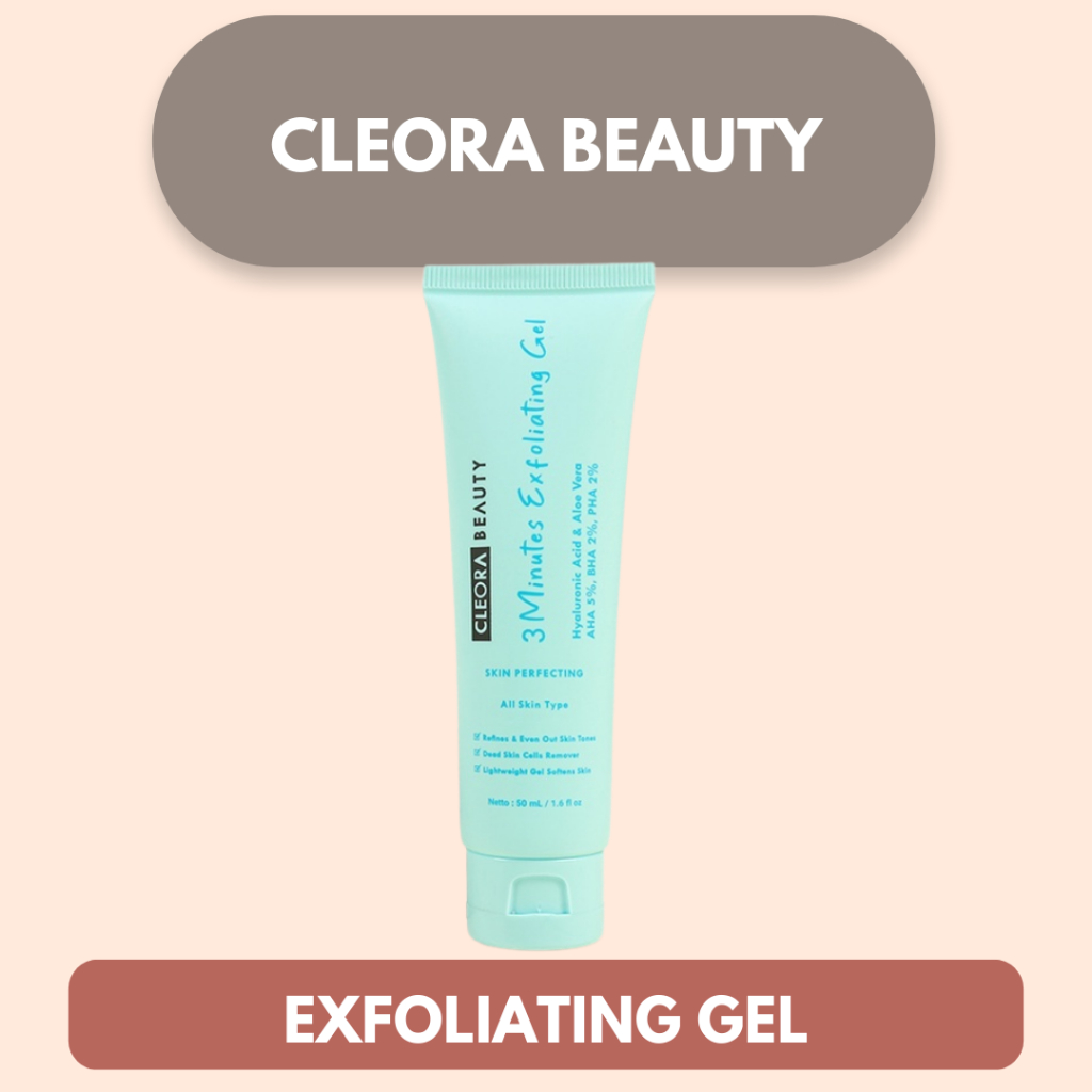 Jual CLEORA BEAUTY 3 MINUTES EXFOLIATING GEL 50 gr | Shopee Indonesia