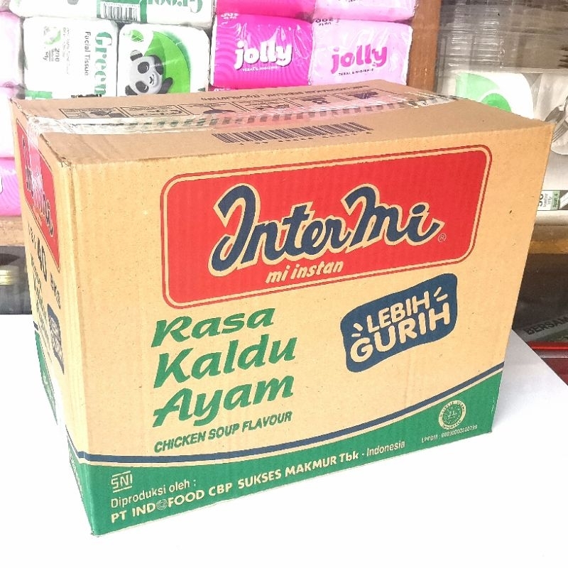 Jual Intermi Mie Instant Rasa Kaldu Ayam 40 Bungkus | Shopee Indonesia