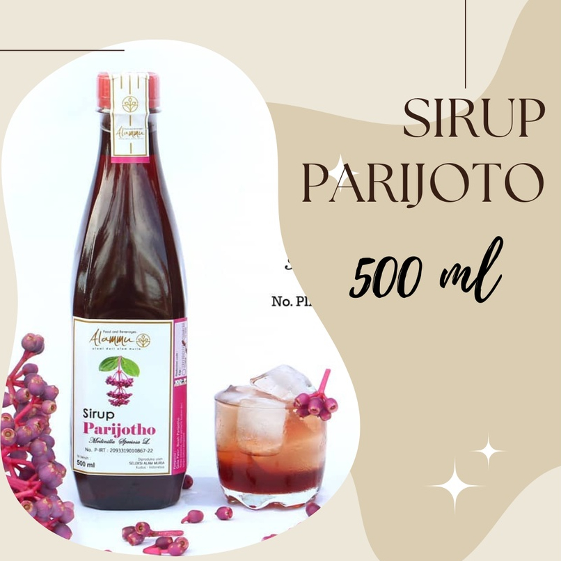 Jual Sirup Parijoto Untuk Promil 500 ml + BUAH Parijoto ASLI MURIA ...
