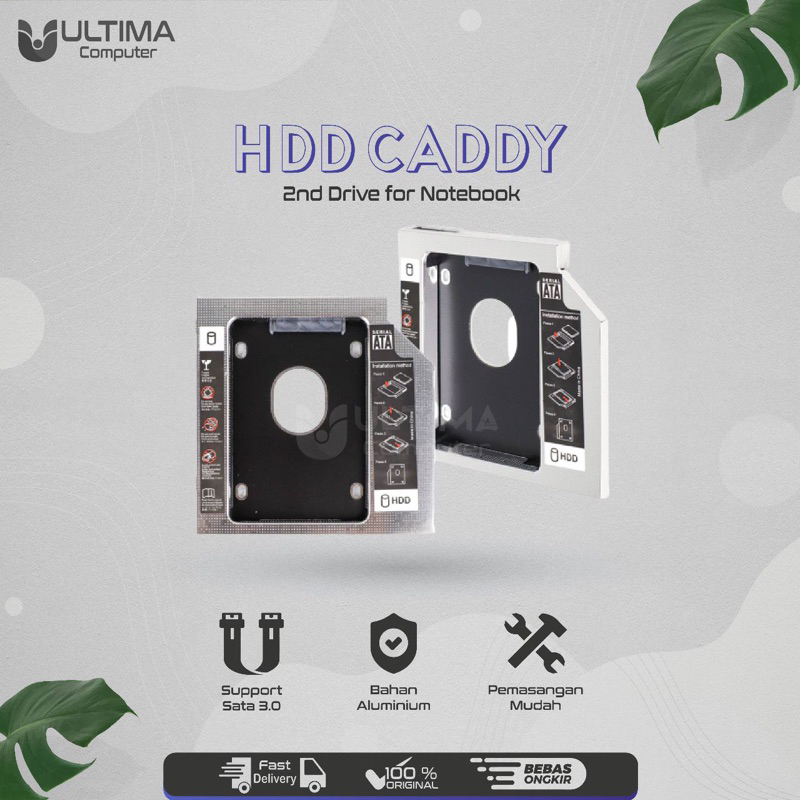 Jual DVD SSD HDD Caddy 9.5mm atau 12.5mm | Shopee Indonesia
