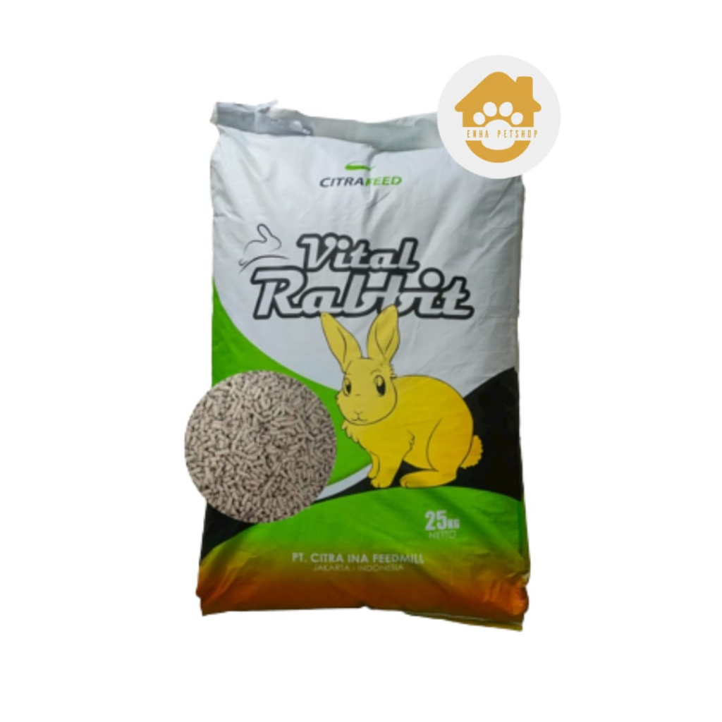 Jual Vital Rabbit 25kg INSTANT - Pakan Pelet Kelinci | Shopee Indonesia