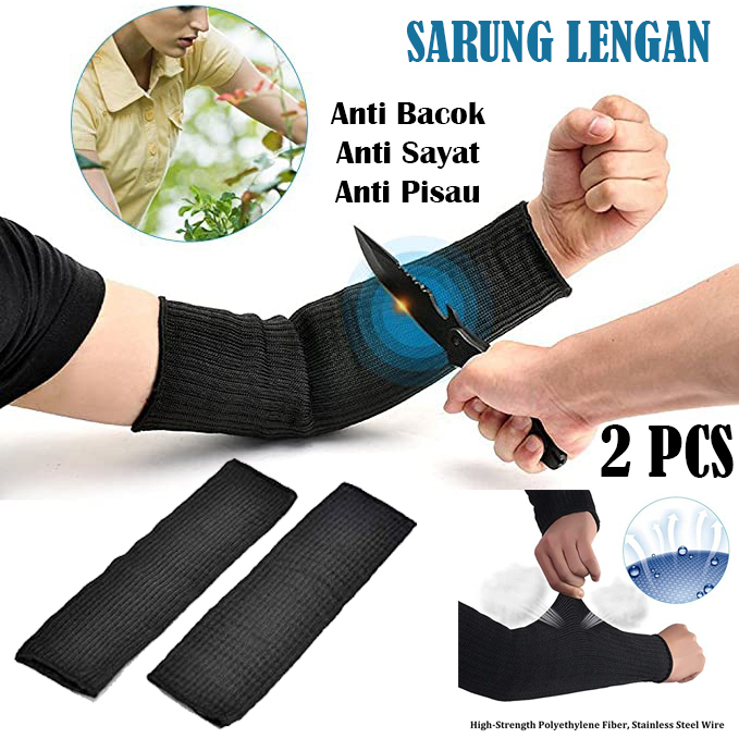 Jual 2 PCS Sarung Lengan Anti Sobek Begal Maling Manset Mangset ...