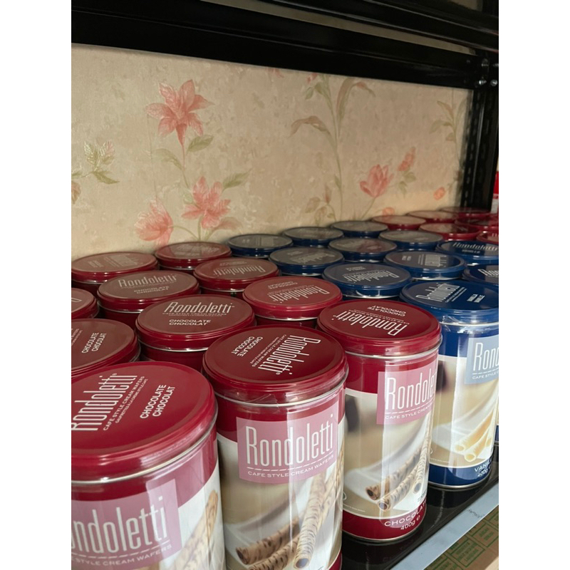 Jual Rondoletti Vanilla / Coklat 1 Kaleng 400 gram [Packing Bubble ...