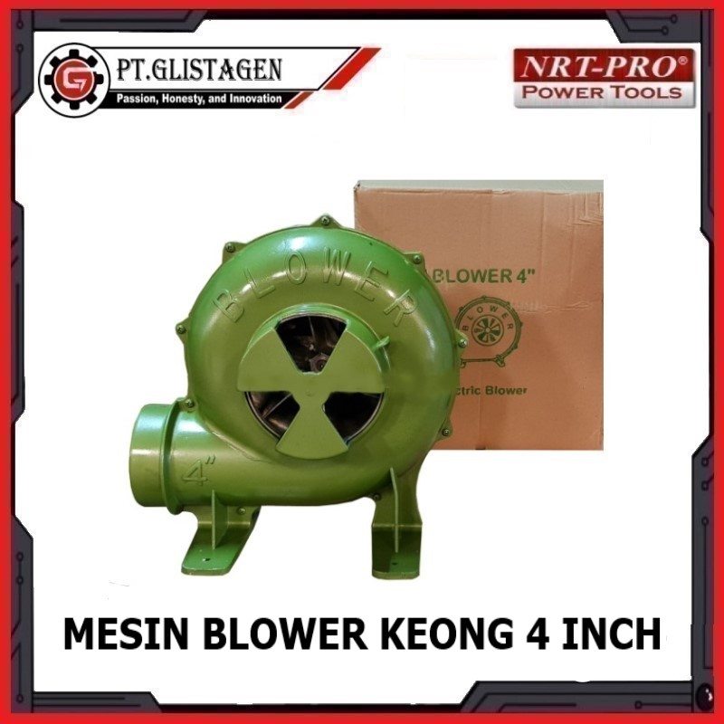 Jual Mesin Blower Keong 4" inch Elektrik Blower Duduk NRT PRO 4 INCH ...