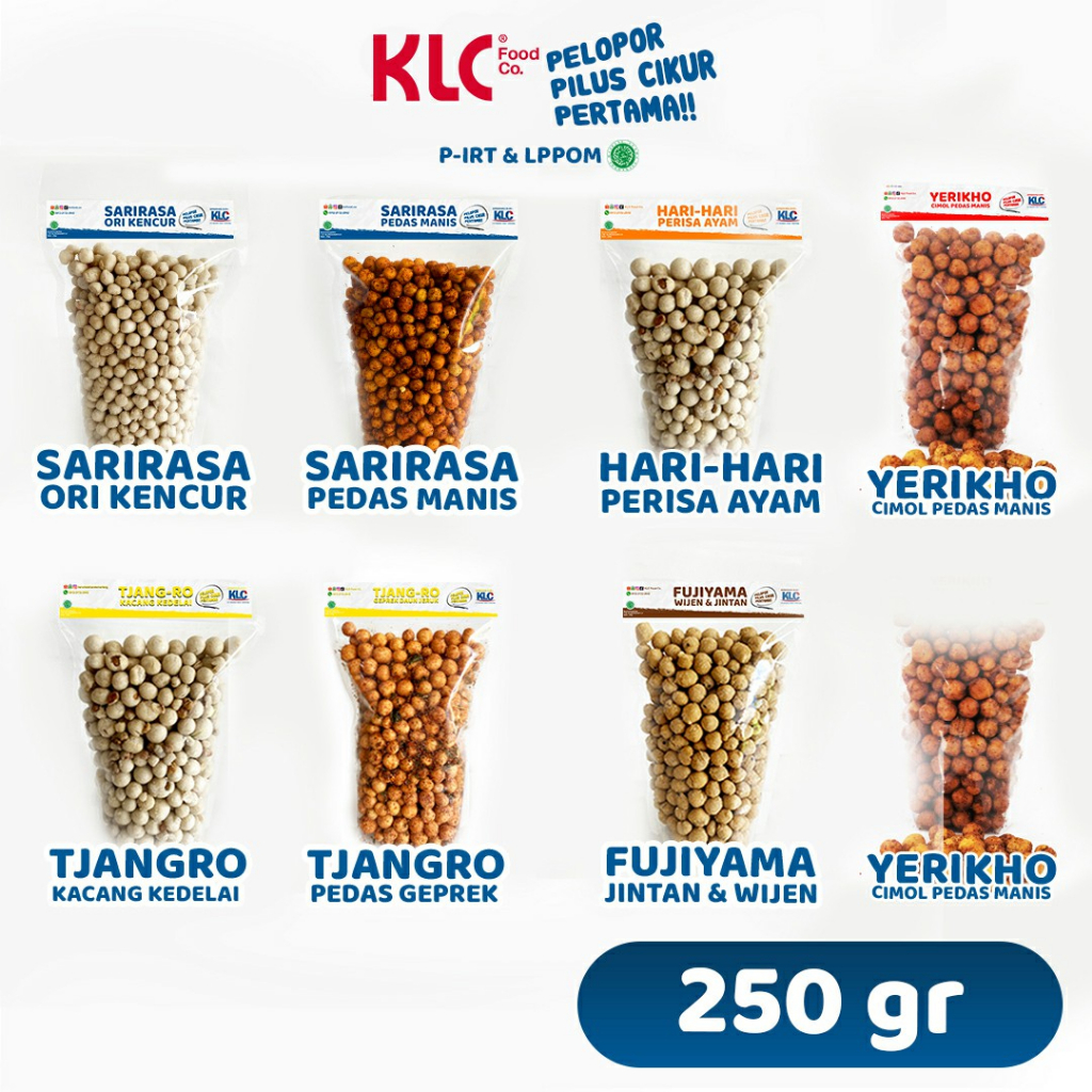 Jual Pilus / Sukro Cikur 250gr Sari Rasa / KLC Snack Makanan Ringan ...