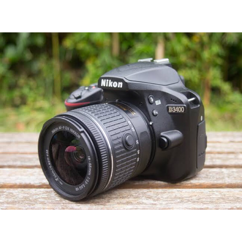 Jual NIKON D3400 WIFI LENSA KIT NIKON 18-55MM | Shopee Indonesia