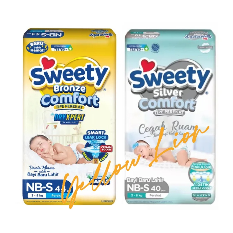 Jual Sweety Perekat NB Baru Lahir (Silver NB S40 / Bronze NB S44 ...